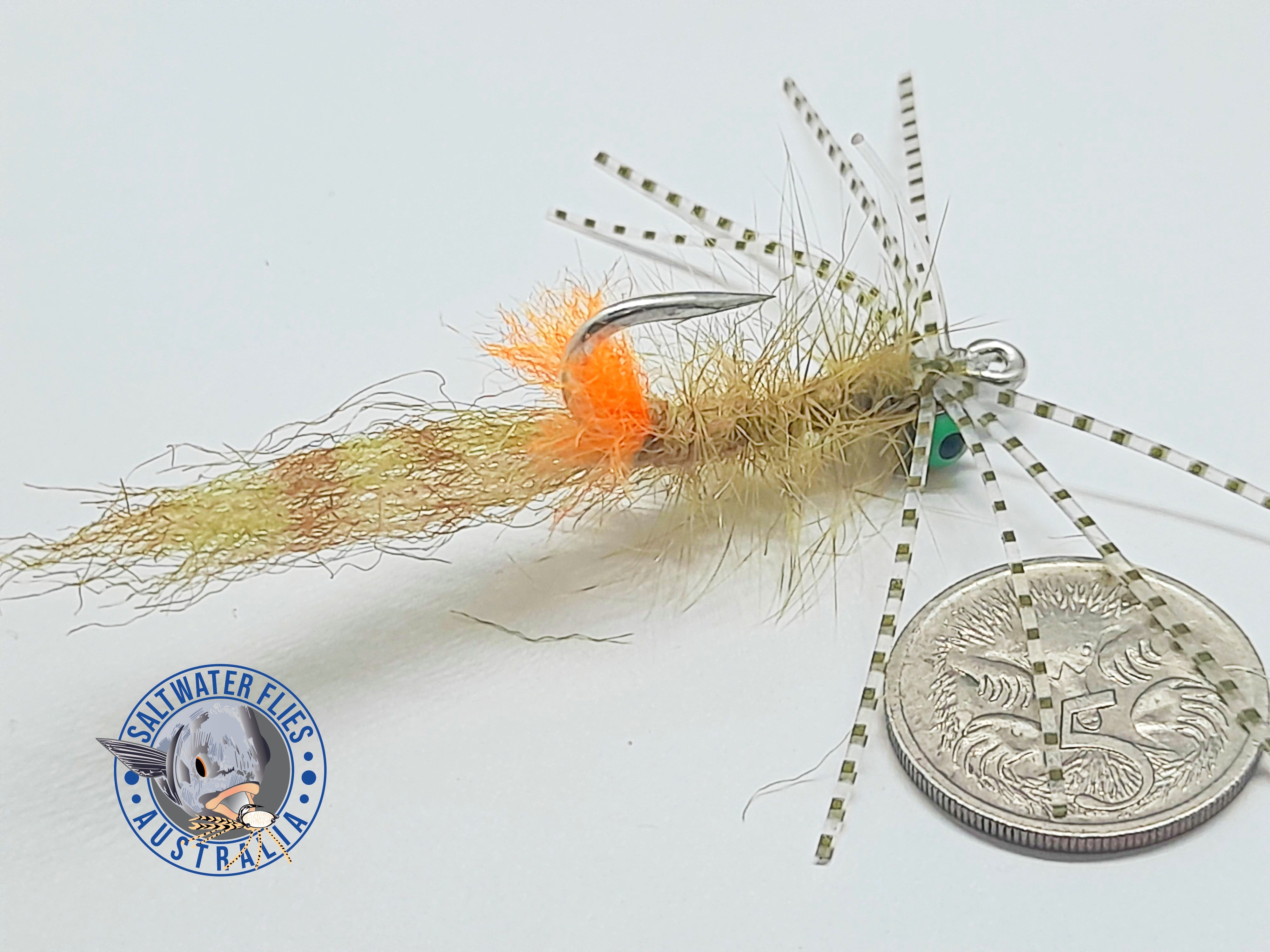 COACH DUFF MANTIS SHRIMP FLY - SL11-3H #2 – Saltwater Flies Australia