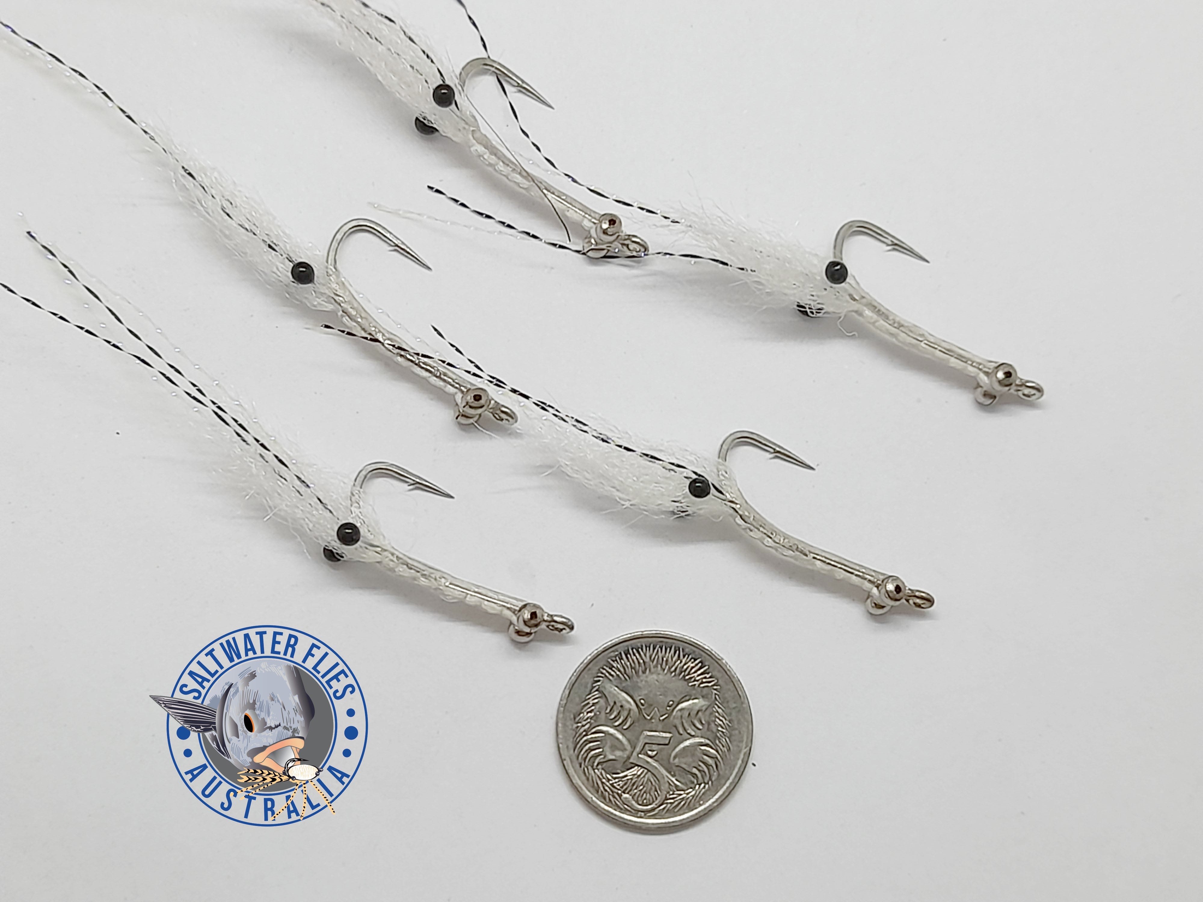 JELLY PRAWN FLY - SL11-3H #2 – Saltwater Flies Australia