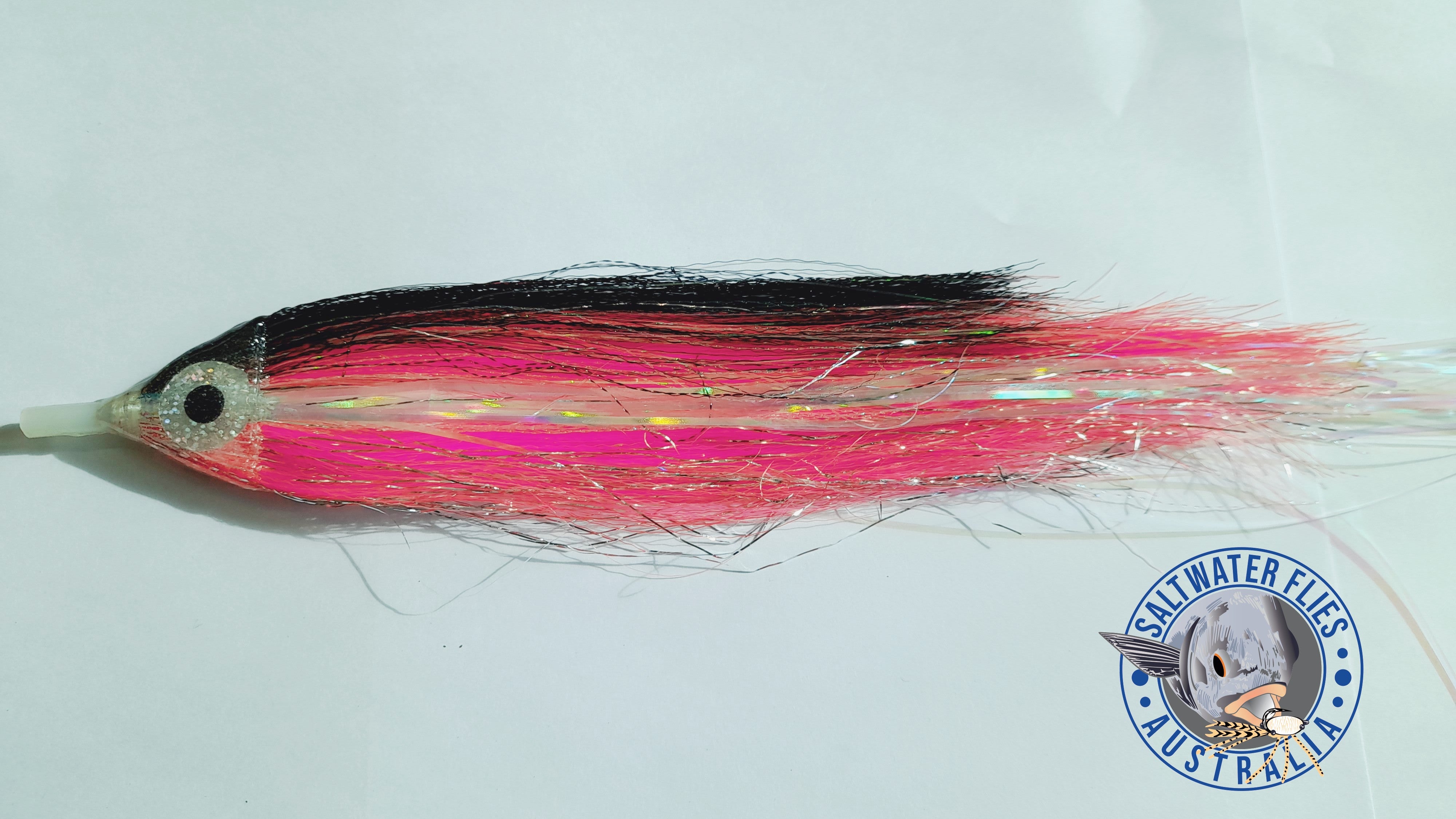 SPARDEAN 10" BILLFISH TUBE FLY - "RED BARON" – Saltwater Flies Australia