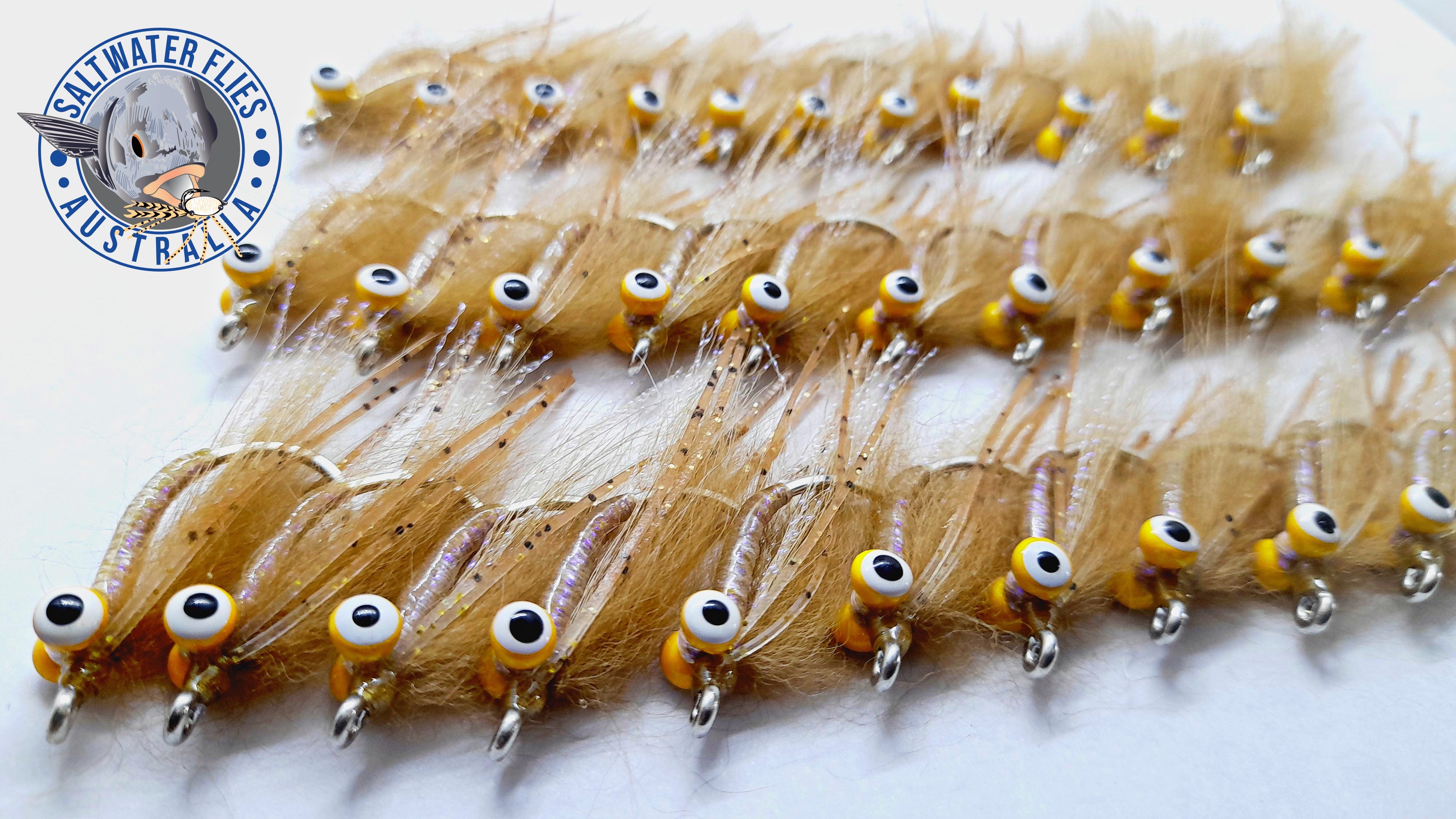SAND SEEKER GOTCHA FLY - SL12 1/0 – Saltwater Flies Australia