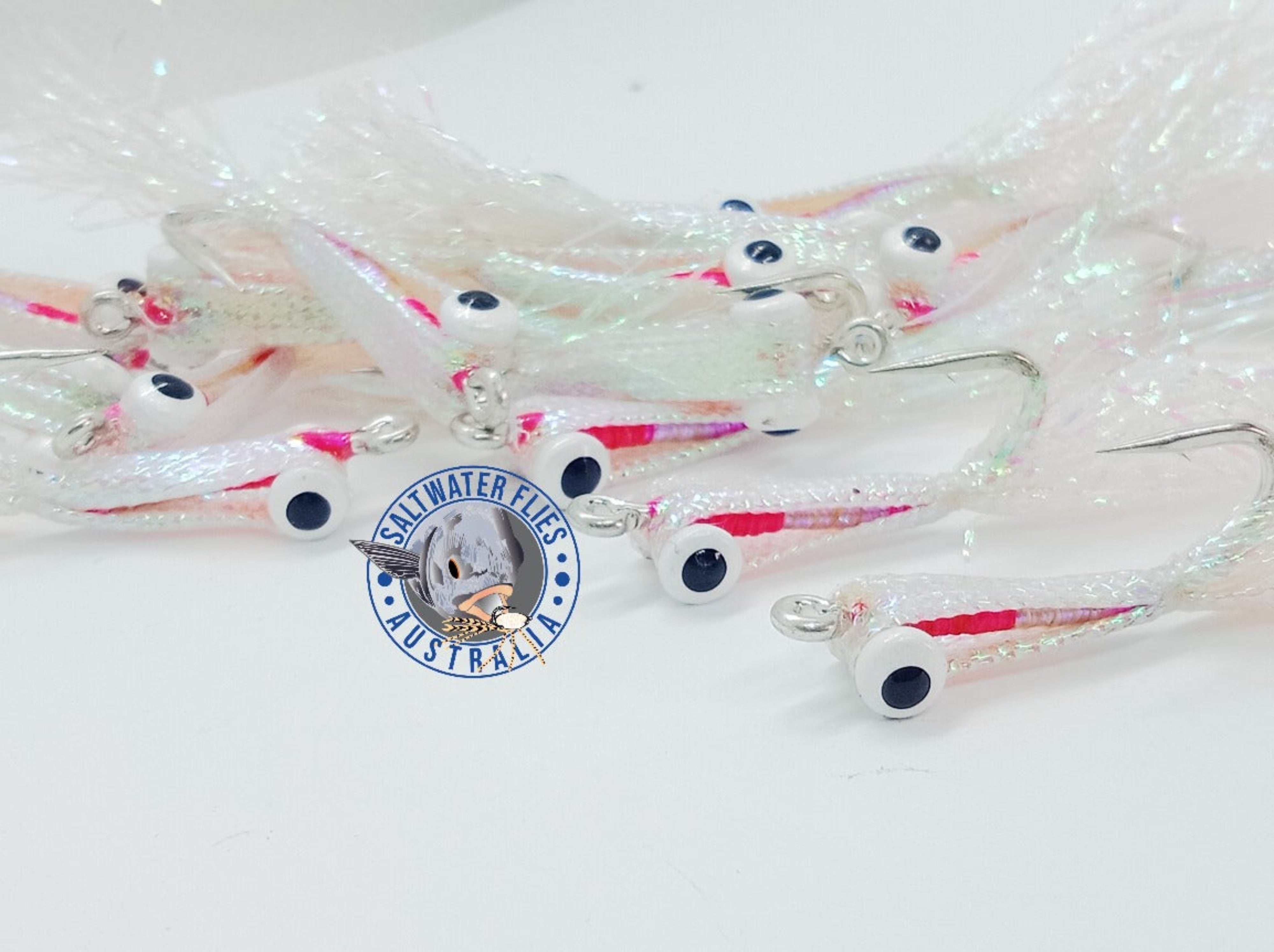 HOT SPOT SPRAT FLY - SL11-3H #2 - PEARL - TWIN PACK – Saltwater Flies ...